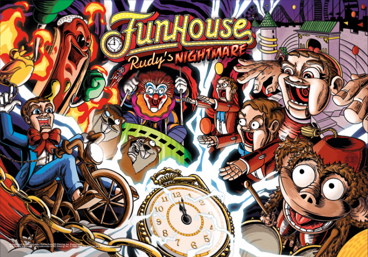 Funhouse Pinball Rudy